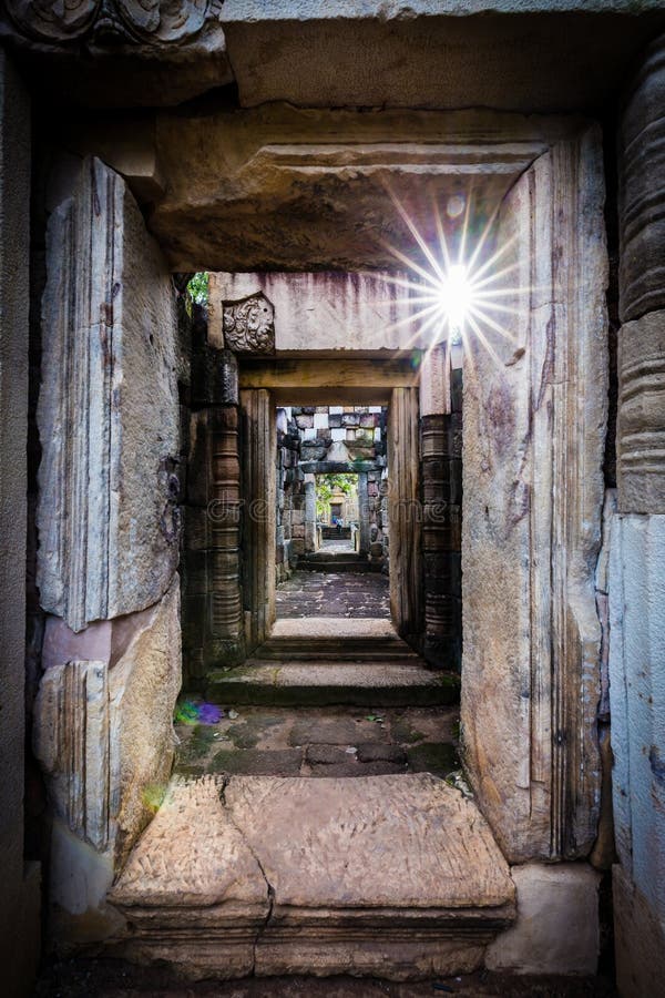 Walkway in Ancient Castel 1 Stock Image - Image of pattern, environment ...