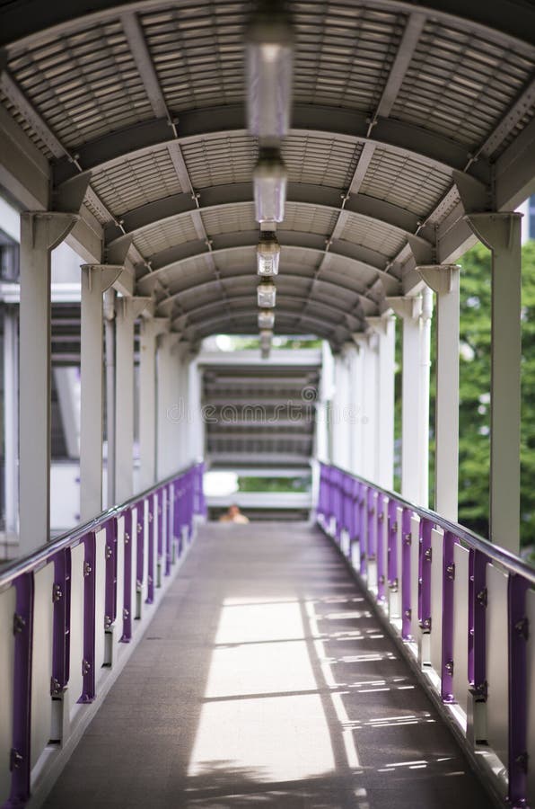 Walkway stock image. Image of building, inside, elevated - 42270649
