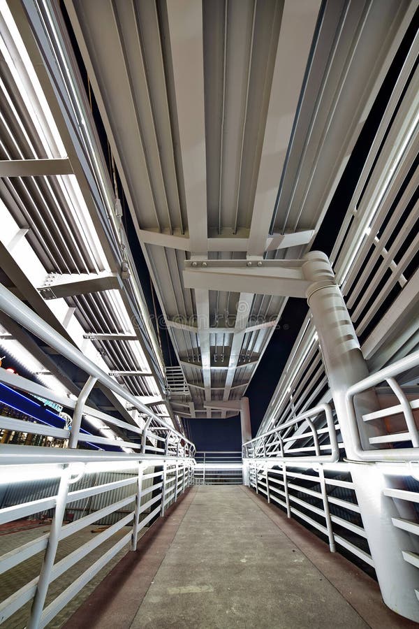 Walkway over road stock photo. Image of street, travel - 26782942