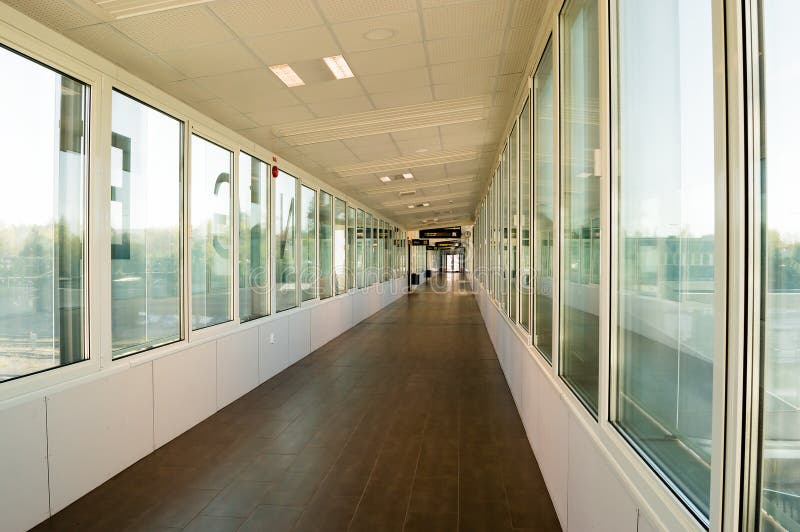 Walkway in trainstation stock image. Image of tunnel - 40545445