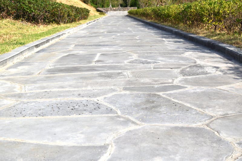 Walkway View Back Ground Copy Space Stock Photo - Image of exterior ...