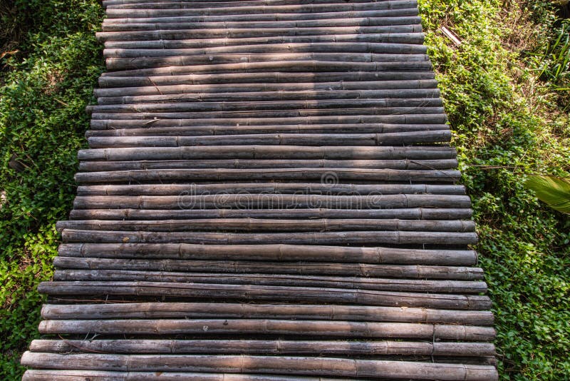 Walkway Wood Texture a Natural Stock Image - Image of nature, outdoor ...