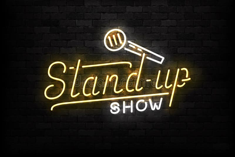 Stand Up Comedy Logo Stock Illustrations 391 Stand Up Comedy Logo