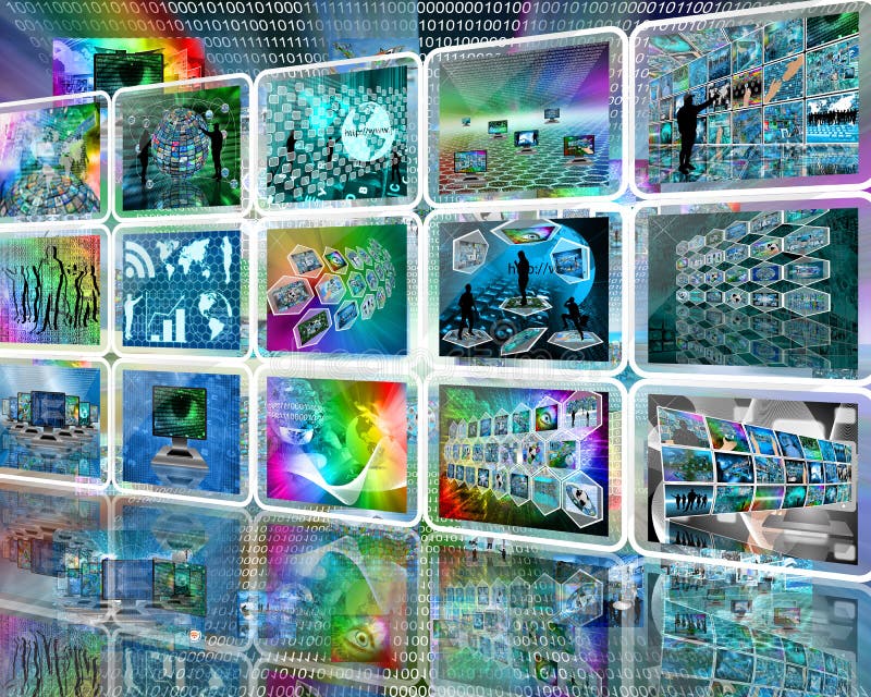 The wall stock image. Image of search, choice, perspective - 41950009