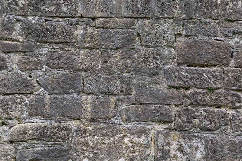 Wall Ancient Castle Bastion Clad Stone Blocks Fragment Stock Photos ...