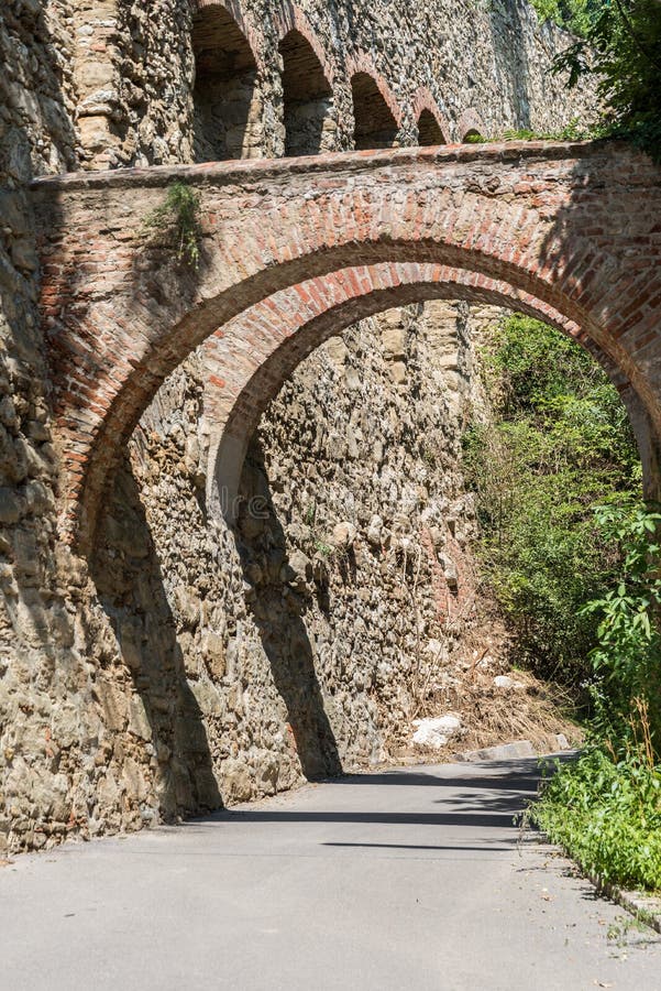 Wall Arch in a Historic Building Stock Photo - Image of building ...