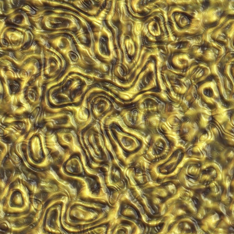 Wall art- liquid gold stock illustration. Illustration of drape - 104536203