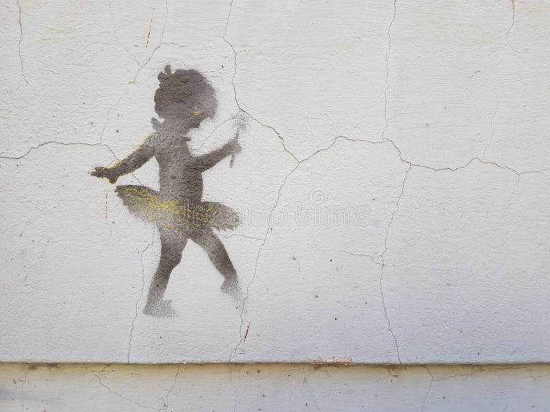 Wall, Art, Painting, Girl Picture. Image: 112491181