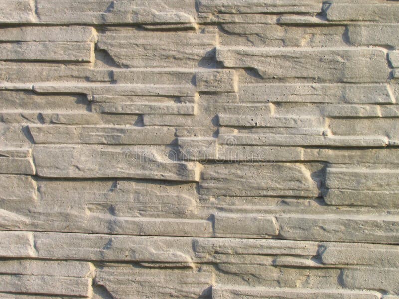 Wall of Artificial Stone, Modern Building Material, Photographic ...