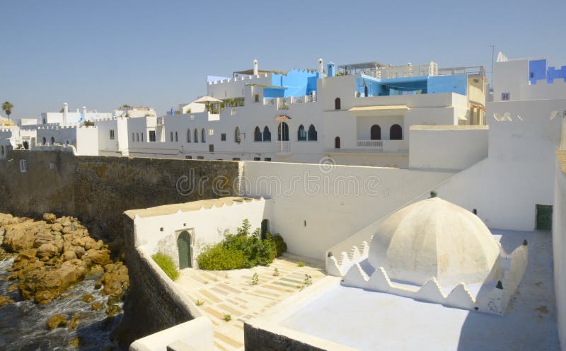 Tangier Rooftops stock photo. Image of moroccan, spain - 12734372