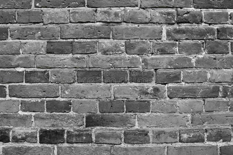 Grey Brick Wall Background. Dark Grey Wall Closeup Stock Image - Image ...