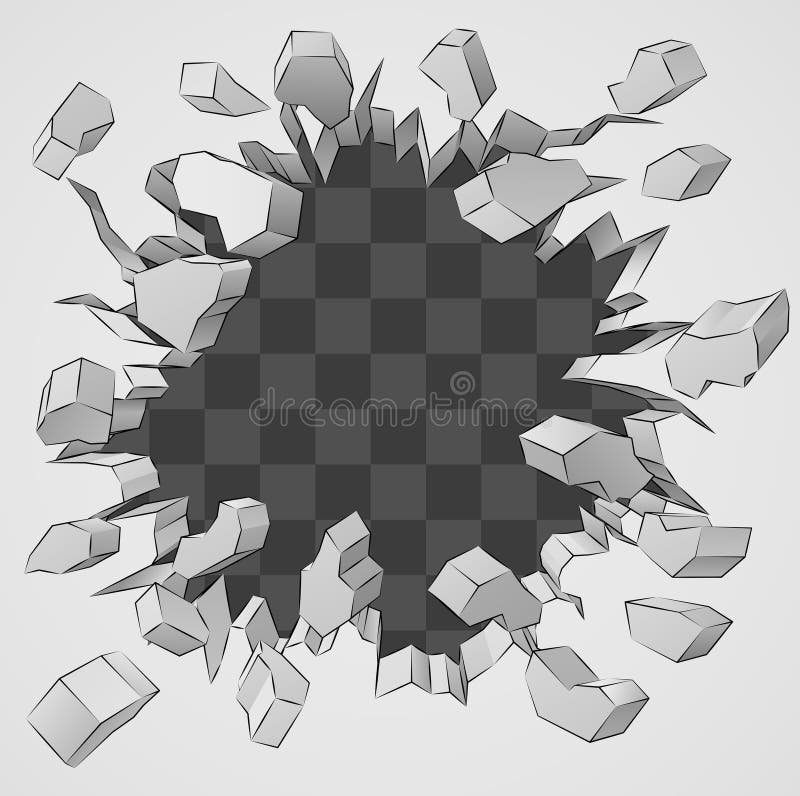 Exploding Bricks Stock Illustrations – 89 Exploding Bricks Stock ...