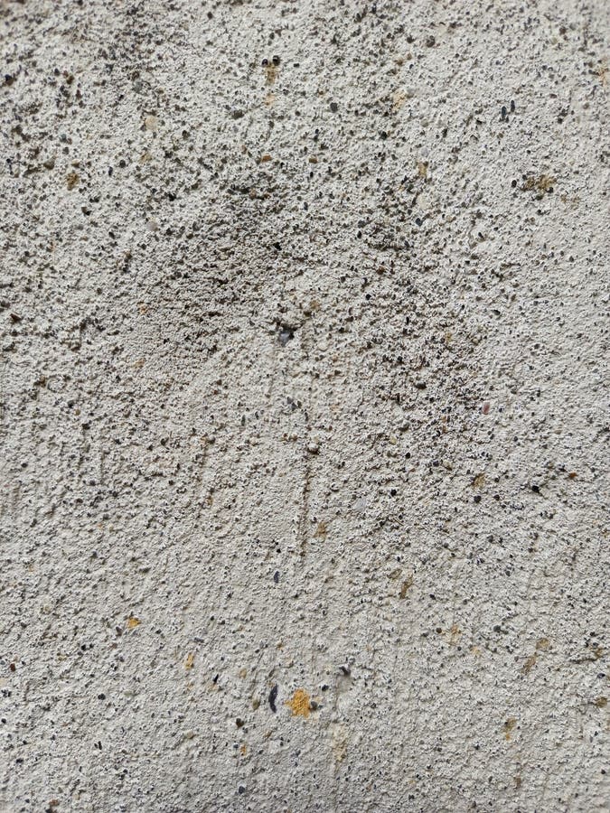 Wall Background with Natural Colored Cement and Sand Mortar Stock Photo ...