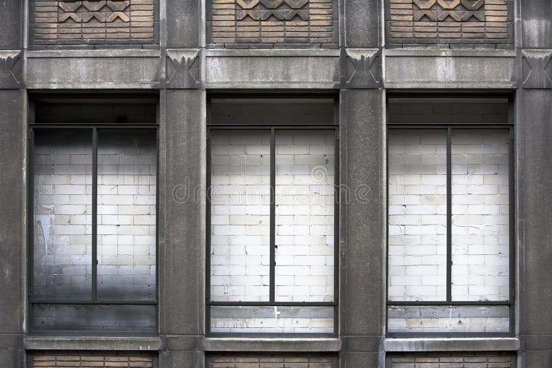 Wall behind windows stock image. Image of fortified, architecture ...