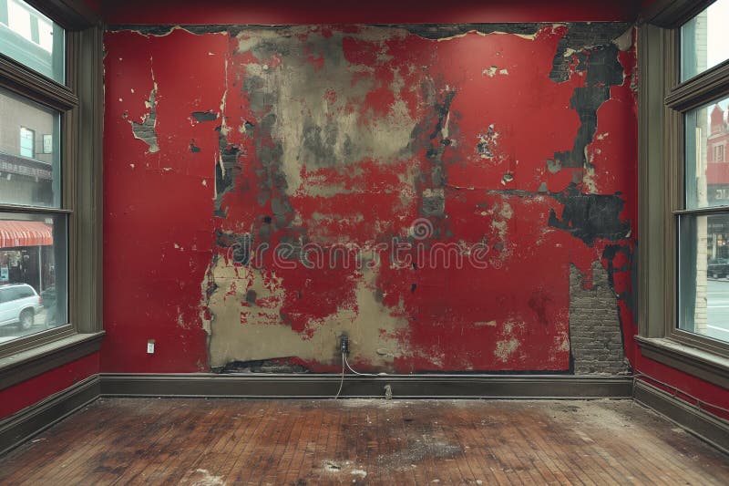 A Wall Being Knocked Down To Create an Open Floor Plan. Generative AI ...