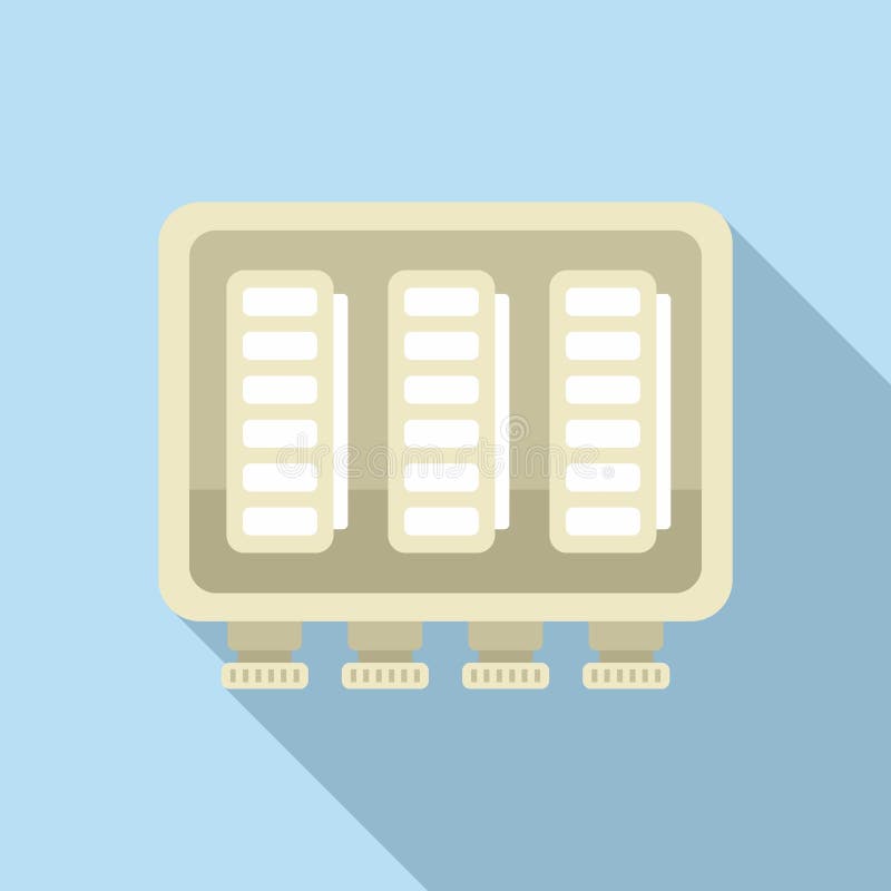 Wall Breaker Icon Flat Vector. Safety Current Stock Vector ...