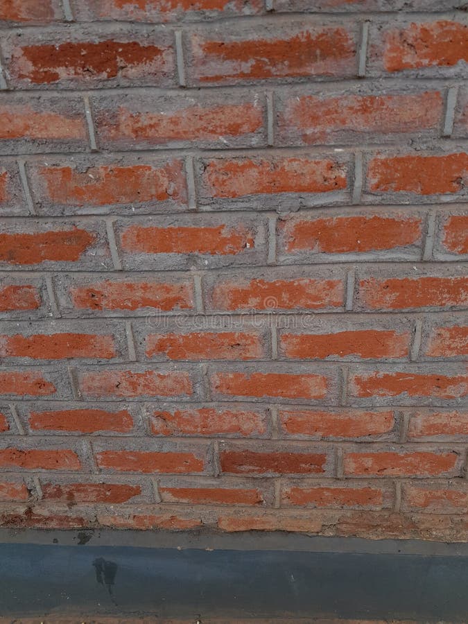 Wall brick mud color stock image. Image of line, stonewall - 259496869