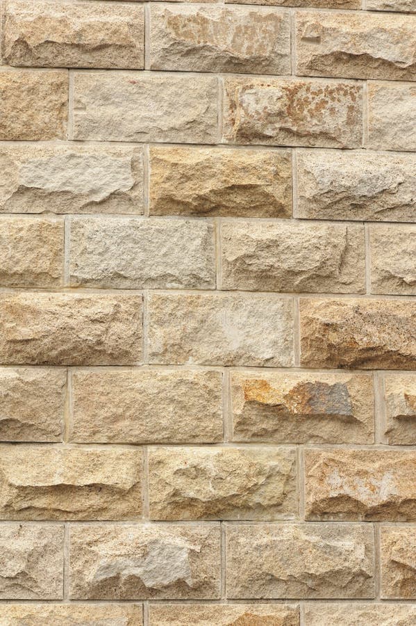 Wall bricks stock image. Image of sandstone, detail, outdoor - 24642157