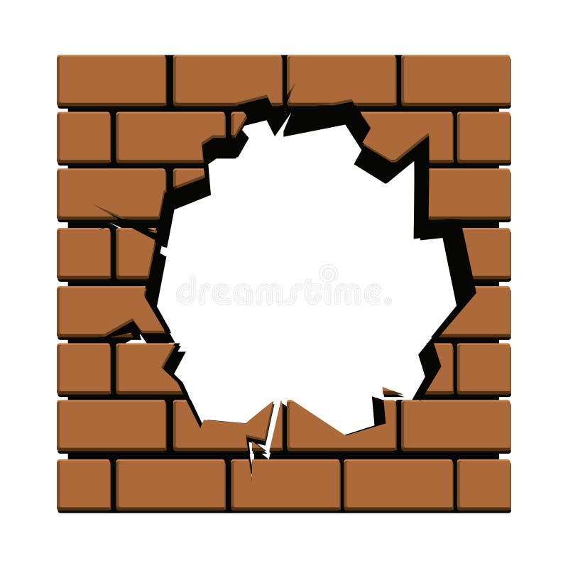 Bricks, Old New Destroyed Brick Wall. Pattern, Background, Template and ...