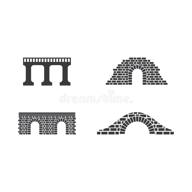 Wall bridge stock vector. Illustration of classic, road - 207605975