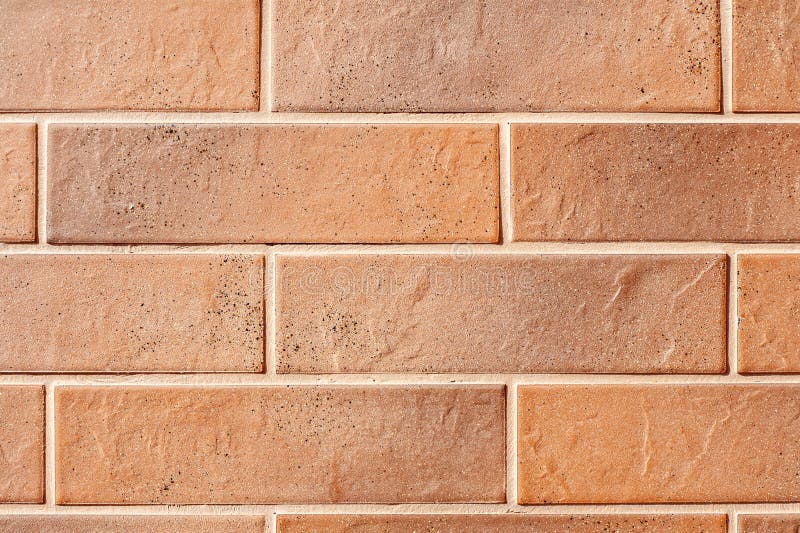 Wall of Brown Plates Texture Bricks Stock Photo - Image of brown ...