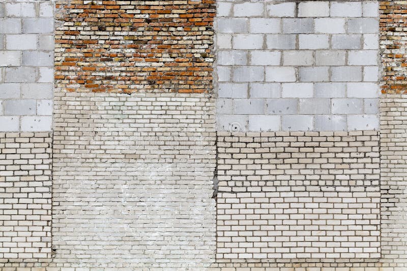 The wall of the building stock image. Image of mixed - 228529721