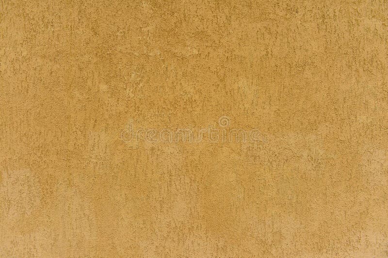 The Wall of the Building with a Speckled Surface of Clay Stucco Beige ...