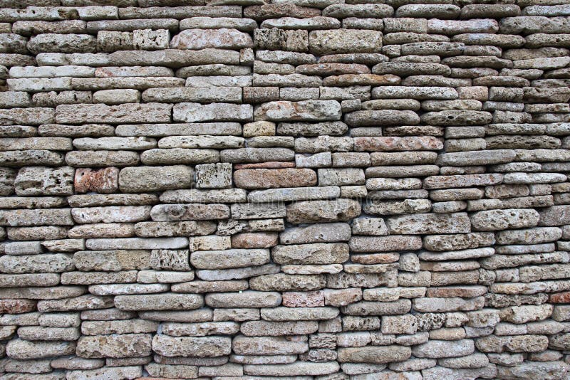 The Wall is Made of Natural Stone Stock Photo - Image of factory ...