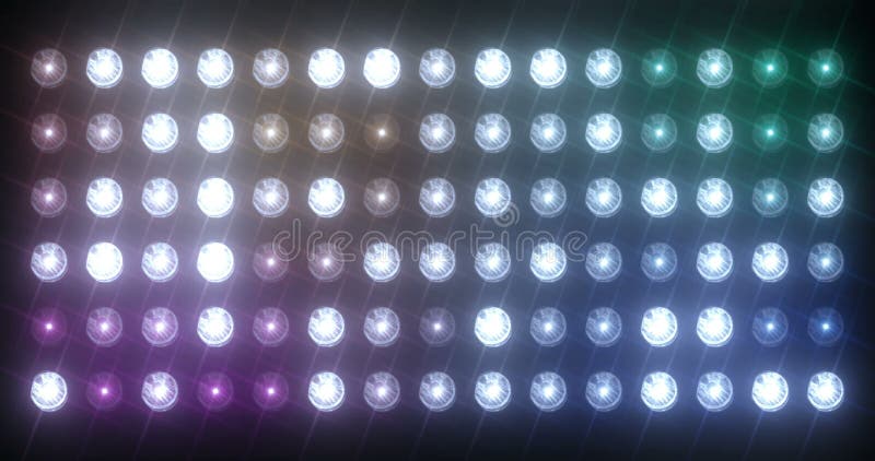 Bulbs Lens Flare 031 stock video. Video of clutter, crowd - 270210417