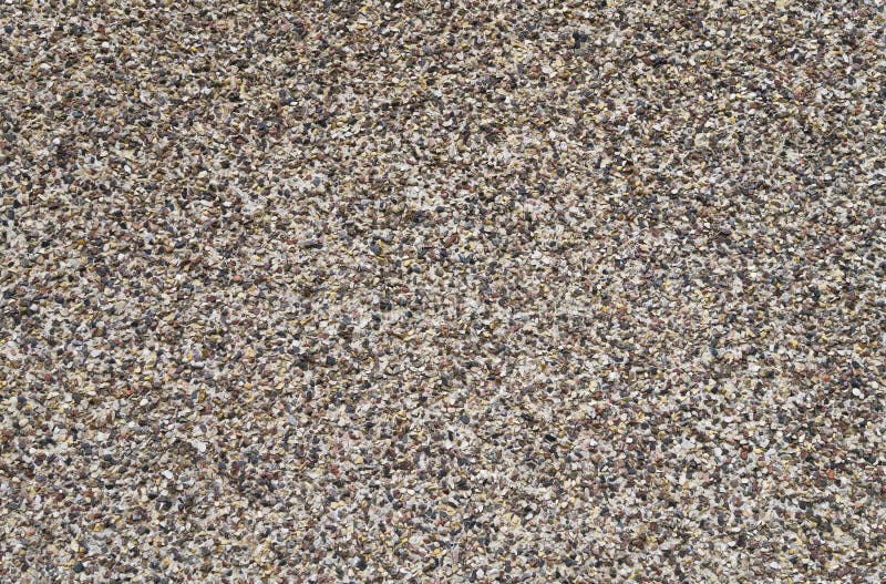 Wall of Cement with Small Stones Stock Photo - Image of exterior, wall ...