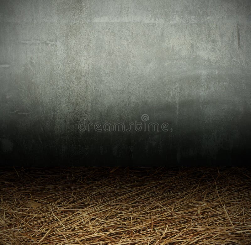 Straw Hey Background Texture, Wooden Floor Plank Table Empty on Dry ...
