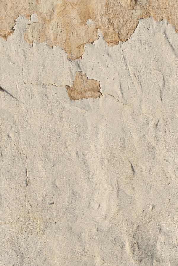 Wall with Chipping White Paint Surface for Backgrounds Stock Image ...