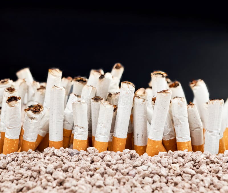 Wall of cigarettes stock image. Image of illness, smoked - 29085051