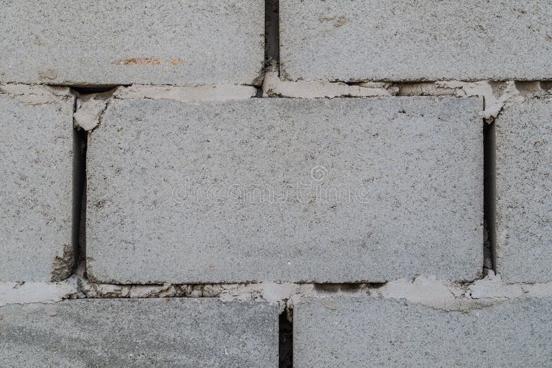 The wall of cinder block stock image. Image of surface - 76362333