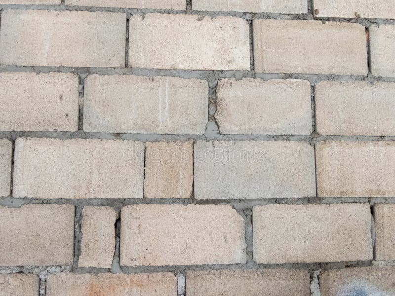 The Brick Wall, Painted in a Striking Combination of Black and White ...