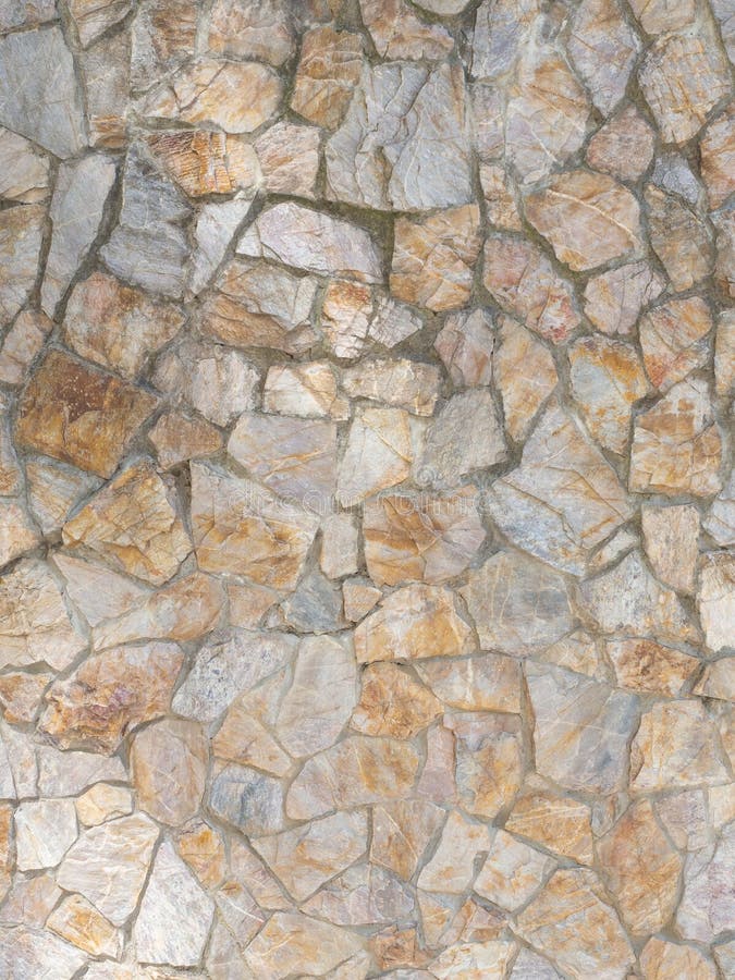 Texture Wall of Flat Stone Masonry. Wall Cladding with Coarse ...