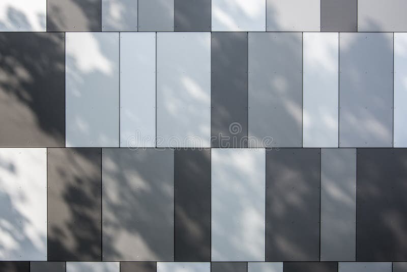 Wall Cladding - Modern Architecture Stock Image - Image of element ...
