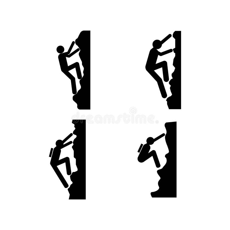 Climbing Wall Logo Stock Illustrations – 388 Climbing Wall Logo Stock ...