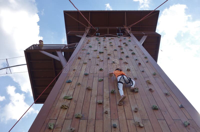 Wall Climbing editorial photography. Image of tower, climbing - 97365527
