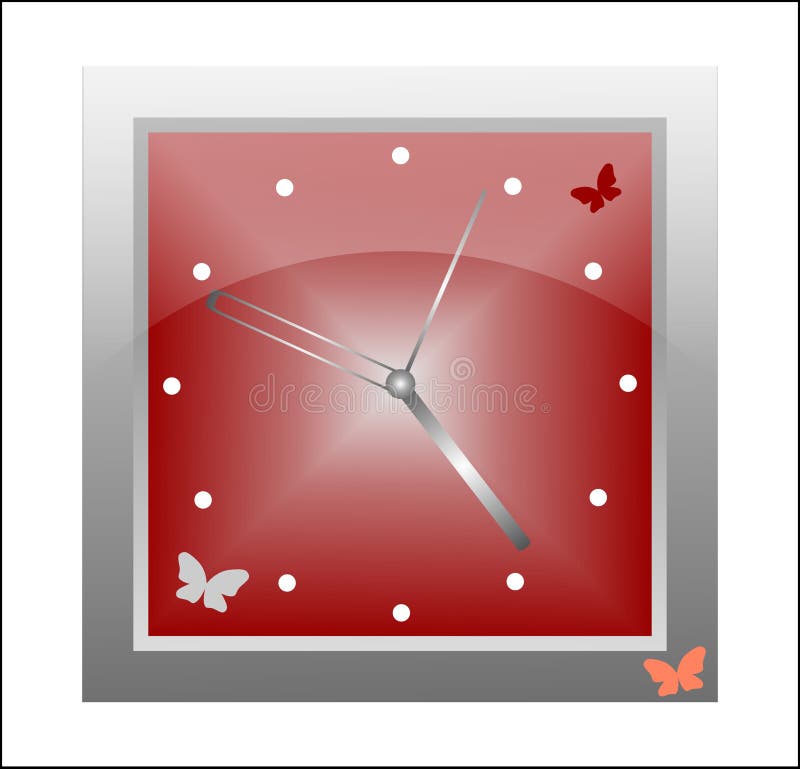 Rectangular Clock Face Stock Illustrations – 58 Rectangular Clock Face ...