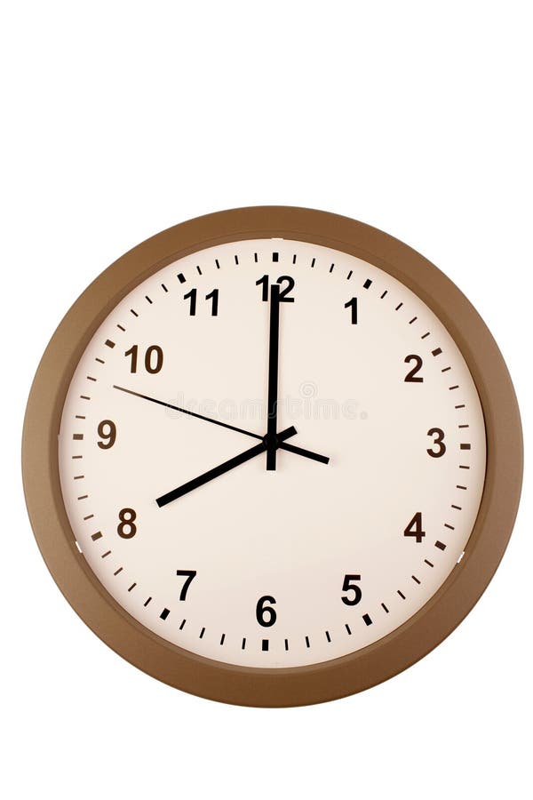 Clock showing 7 o clock stock photo. Image of time, objects - 305386