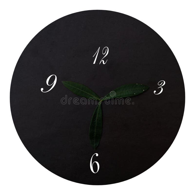 Wall clock art stock image. Image of clock, black, green - 266304845