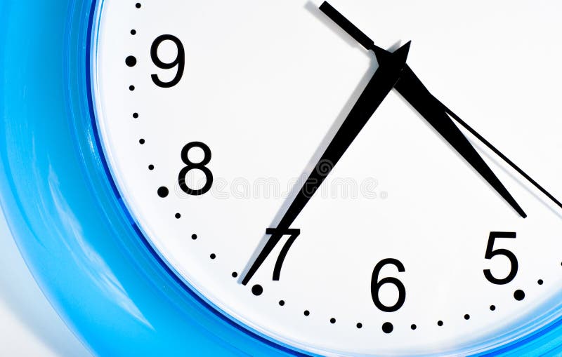 The End is Near, are You Ready with Clock Ticking and Blue Green ...