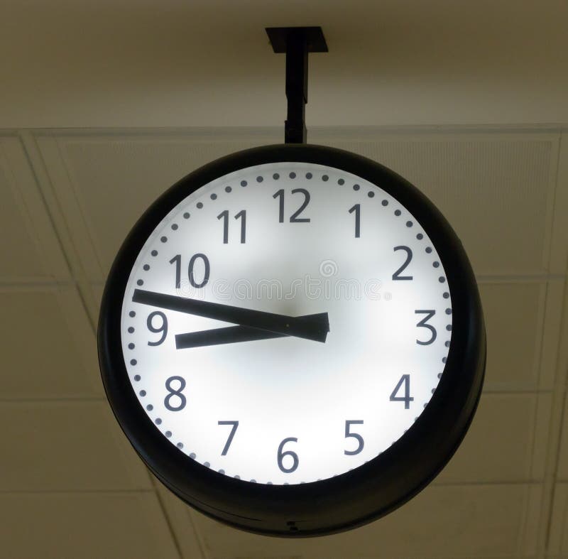 Wall clock - Business time stock image. Image of clock - 34801729
