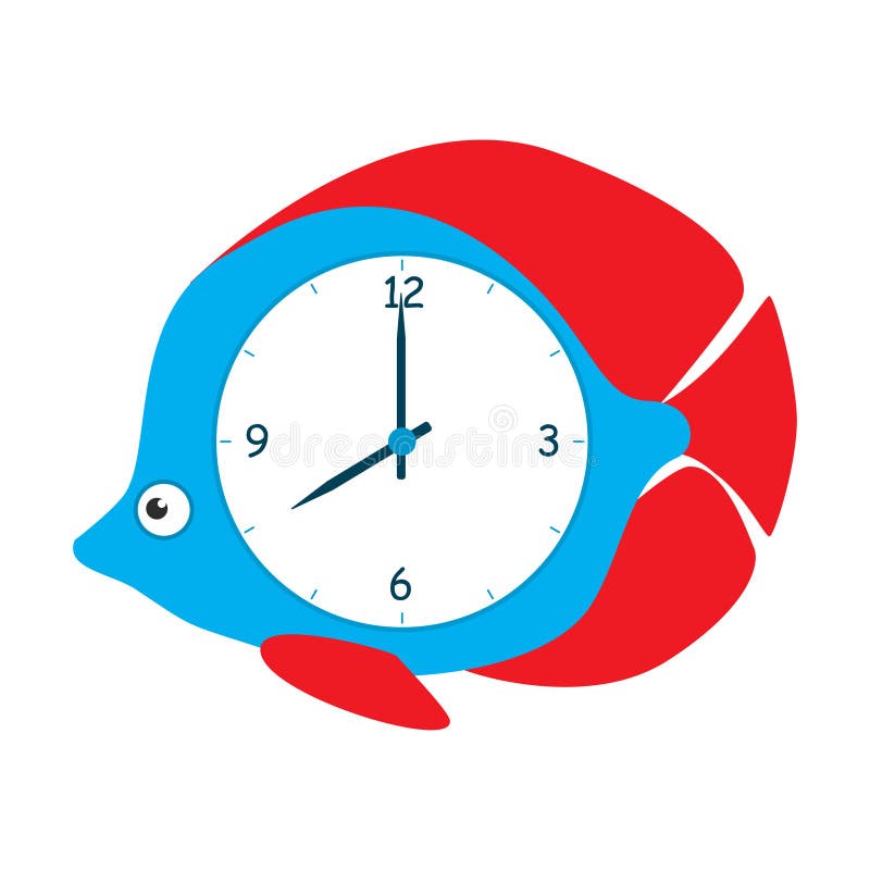 Wall Clock Kids Stock Illustrations – 269 Wall Clock Kids Stock ...