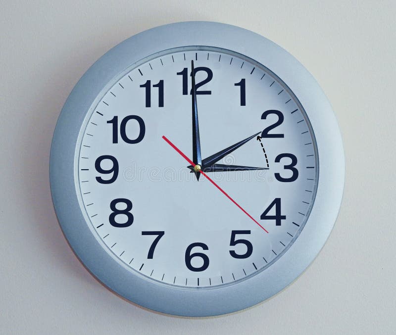Wall clock stock image. Image of arrow, circle, concept - 73644581