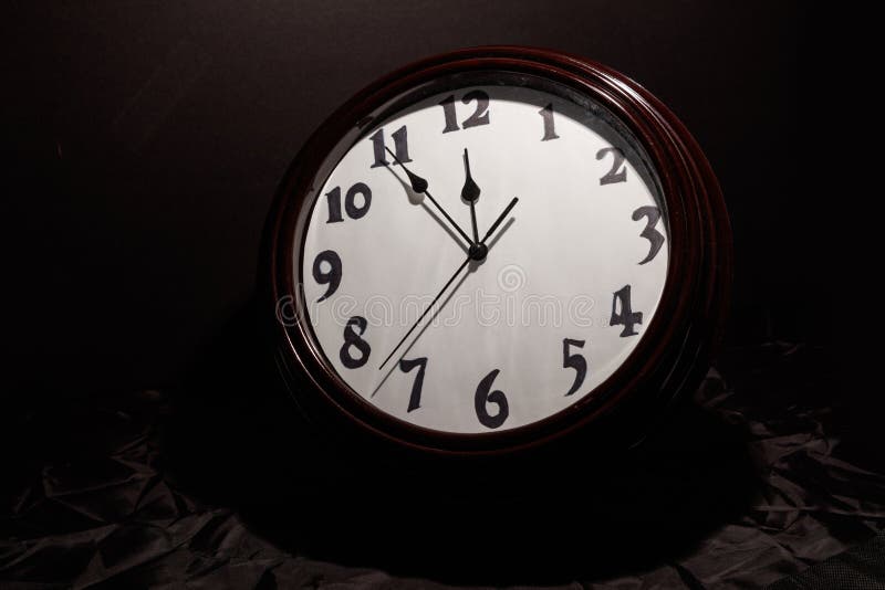 Wall clock face stock image. Image of deadline, manage - 86551431