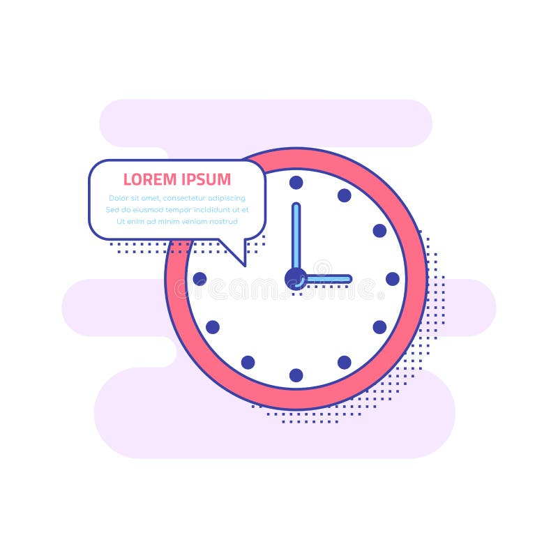 Wall clock icon design. stock vector. Illustration of countdown - 157113752