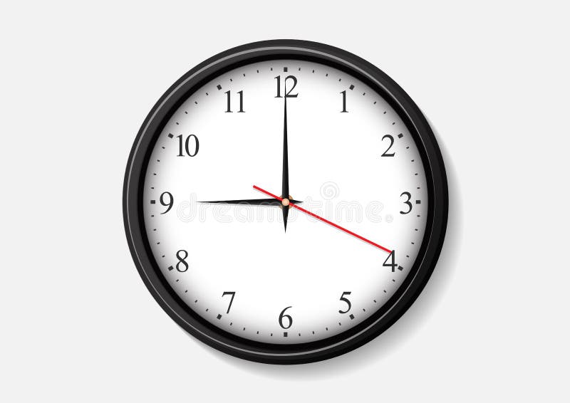 Nine O Clock Stock Illustrations – 76 Nine O Clock Stock Illustrations ...