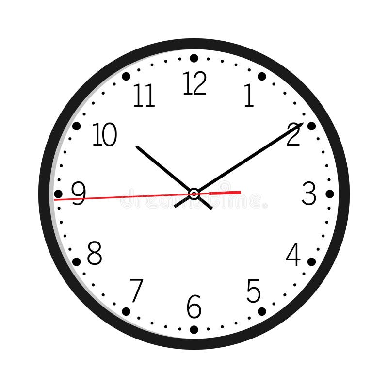 Wall Clock Isolated on Transparent Background Vector Wall Clock Vector ... Wall Clock Isolated on Transparent Background Vector Wall Clock Vector ...